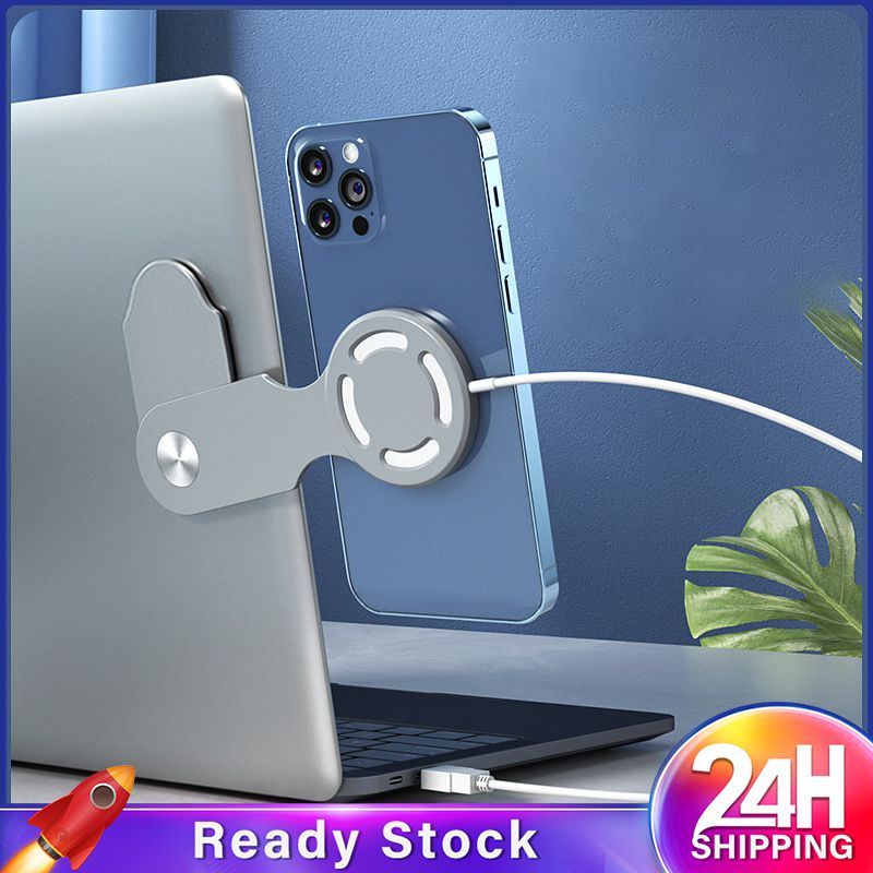 Emerit Magnetic Phone Holder Laptop Screen Folding Side Mount Magnetic ...