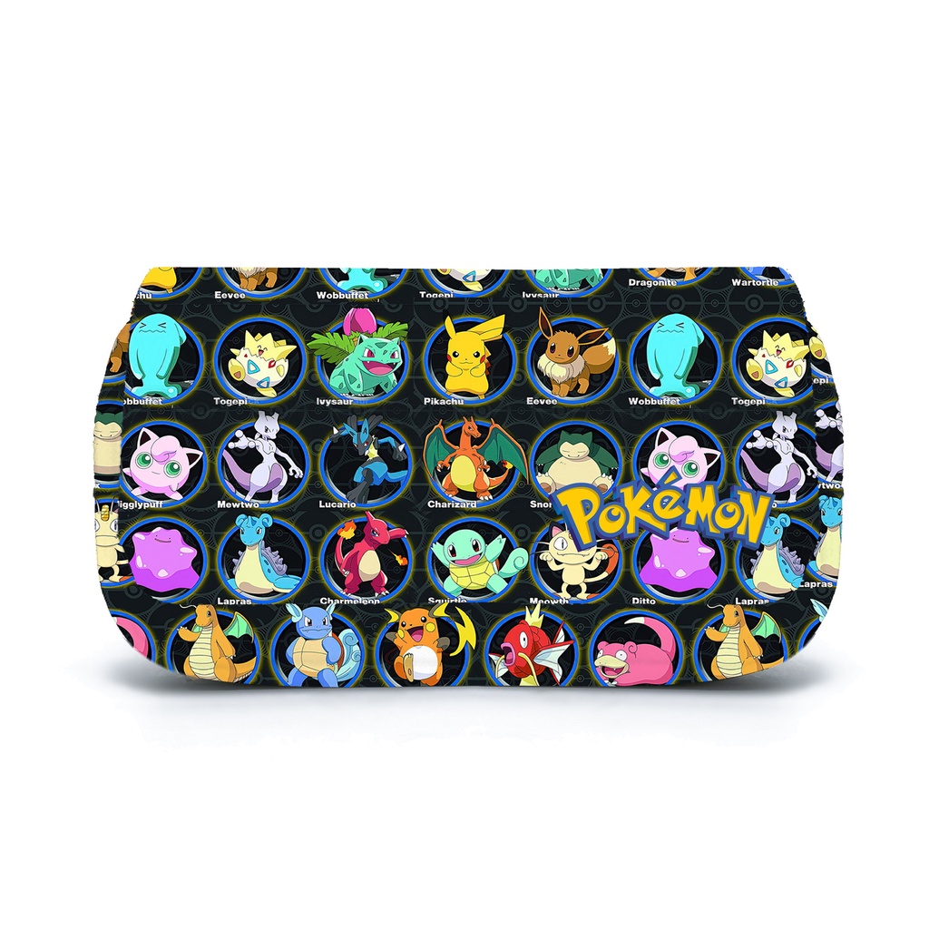 Pokemon Pikachu Charizard Squirtle Cartoon Anime Pencil Case Pencil Box ...
