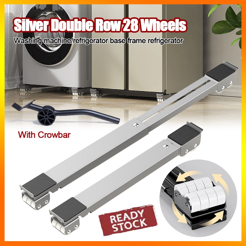 SG READY STOCK Home Appliance Roller Adjustable Fridge Base Heavy Duty ...
