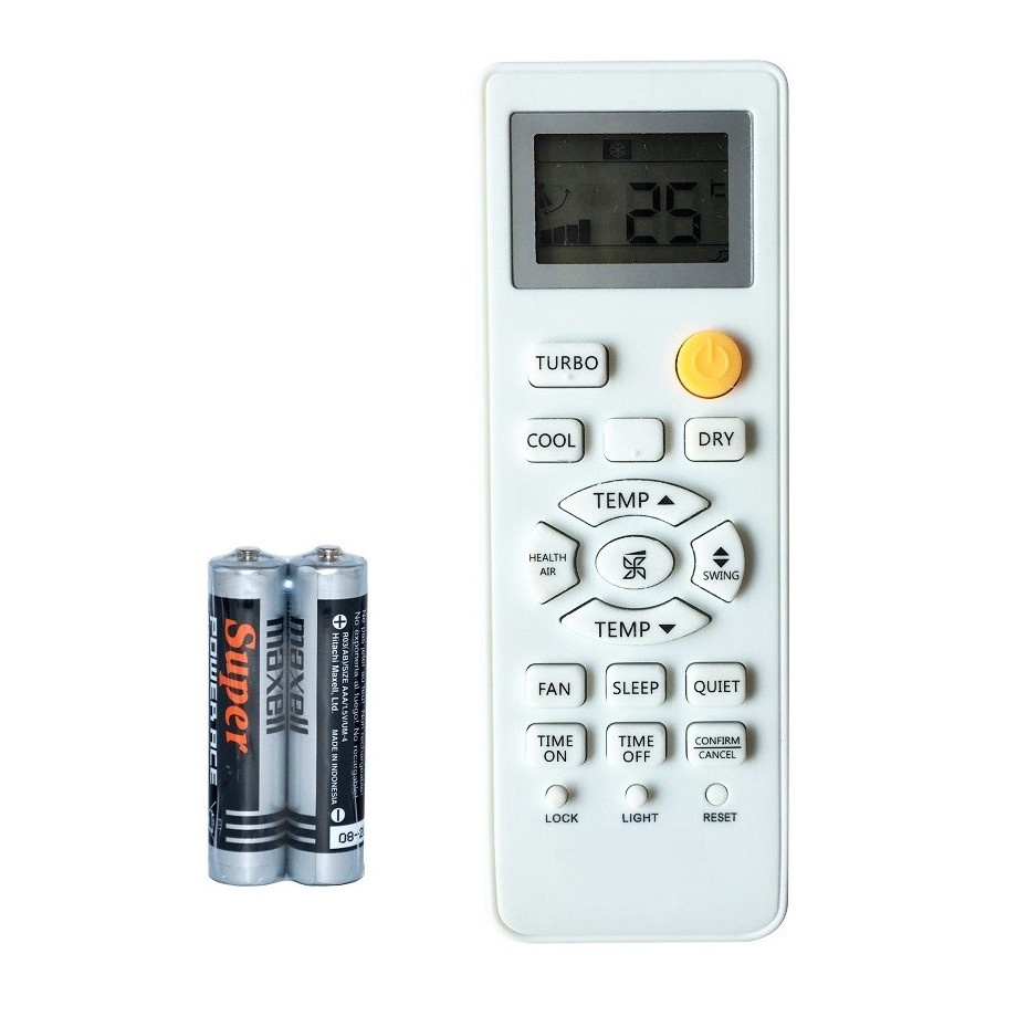 Aqua air conditioner remote control (with AAA Maxell battery) | Shopee ...