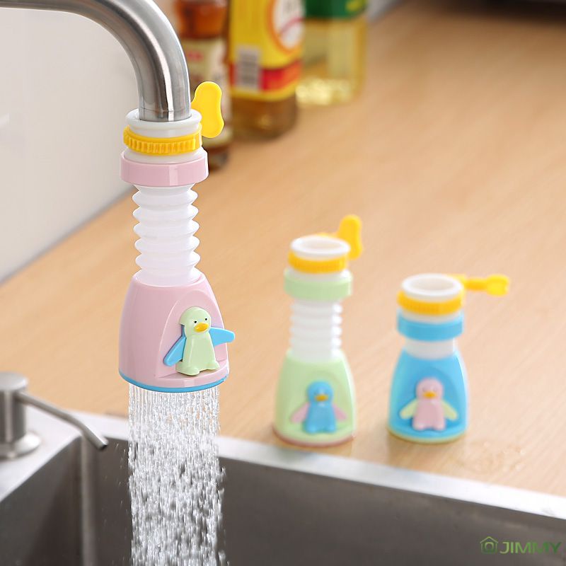 360 Adjustable Flexible Tap Extender Water Saving Sprayer Filter ...