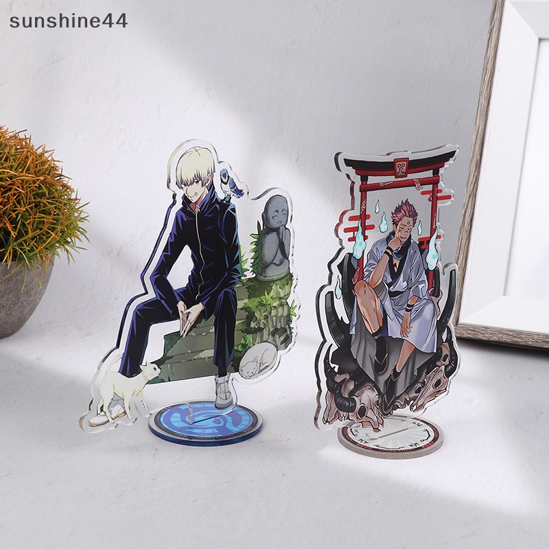 hin Anime Figure Jujutsu Kaisen Acrylic Stand Model Gojo Satoru Itadori ...