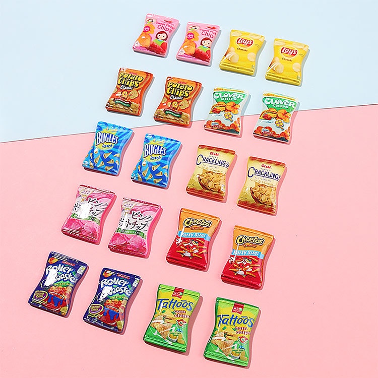 Cartoon Potato Chips Crocs Charms Tattoos Snack Jibbits Cheetos Food ...
