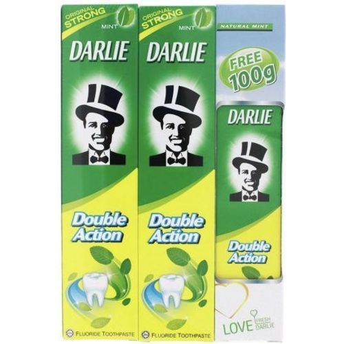 Darlie Double Action Toothpaste 250g x 2 + 100g | Shopee Singapore
