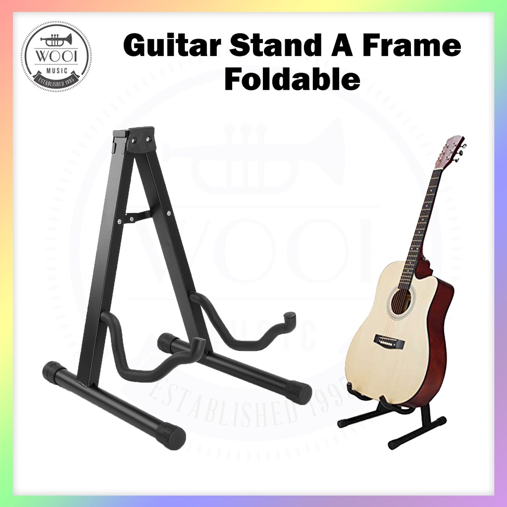 Guitar Stand A Frame GS001 (for acoustic / electric / classical / bass guitar) | Shopee Singapore