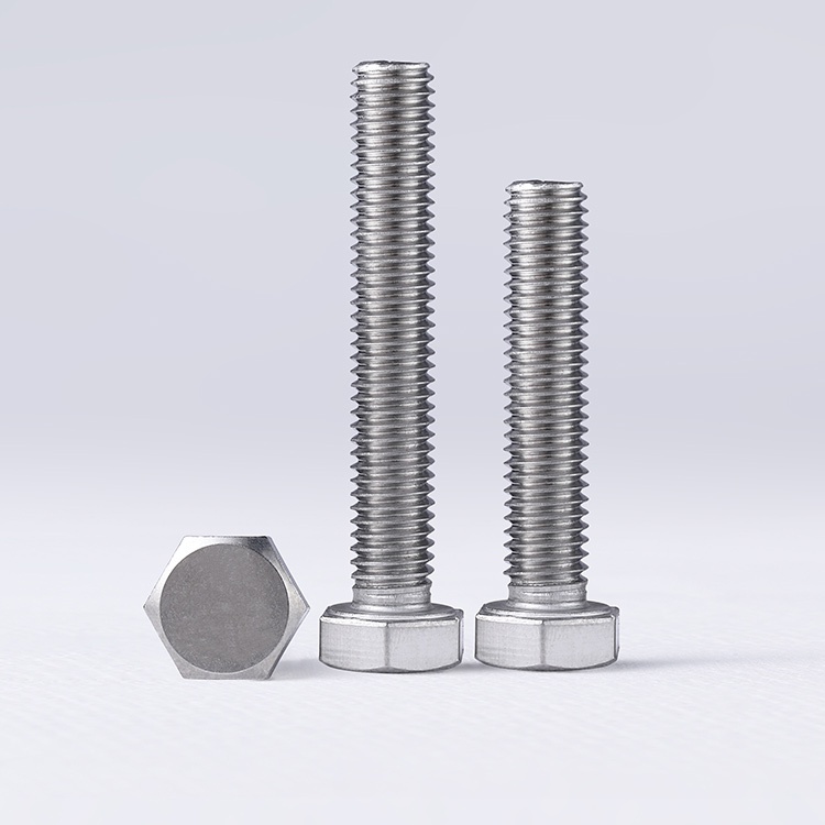 [JC] Large Size Hexagon Screw 316 Stainless Steel Full Thread Bolt Extension Screw M8/M10/M12 ...