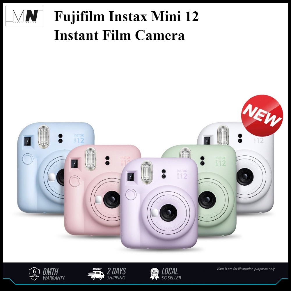 Fujifilm Instax Mini 12 Instant Film Camera | Shopee Singapore