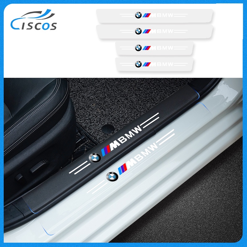 Ciscos 4PCS Transparent Car Door Sill Protector Car Threshold Strips ...