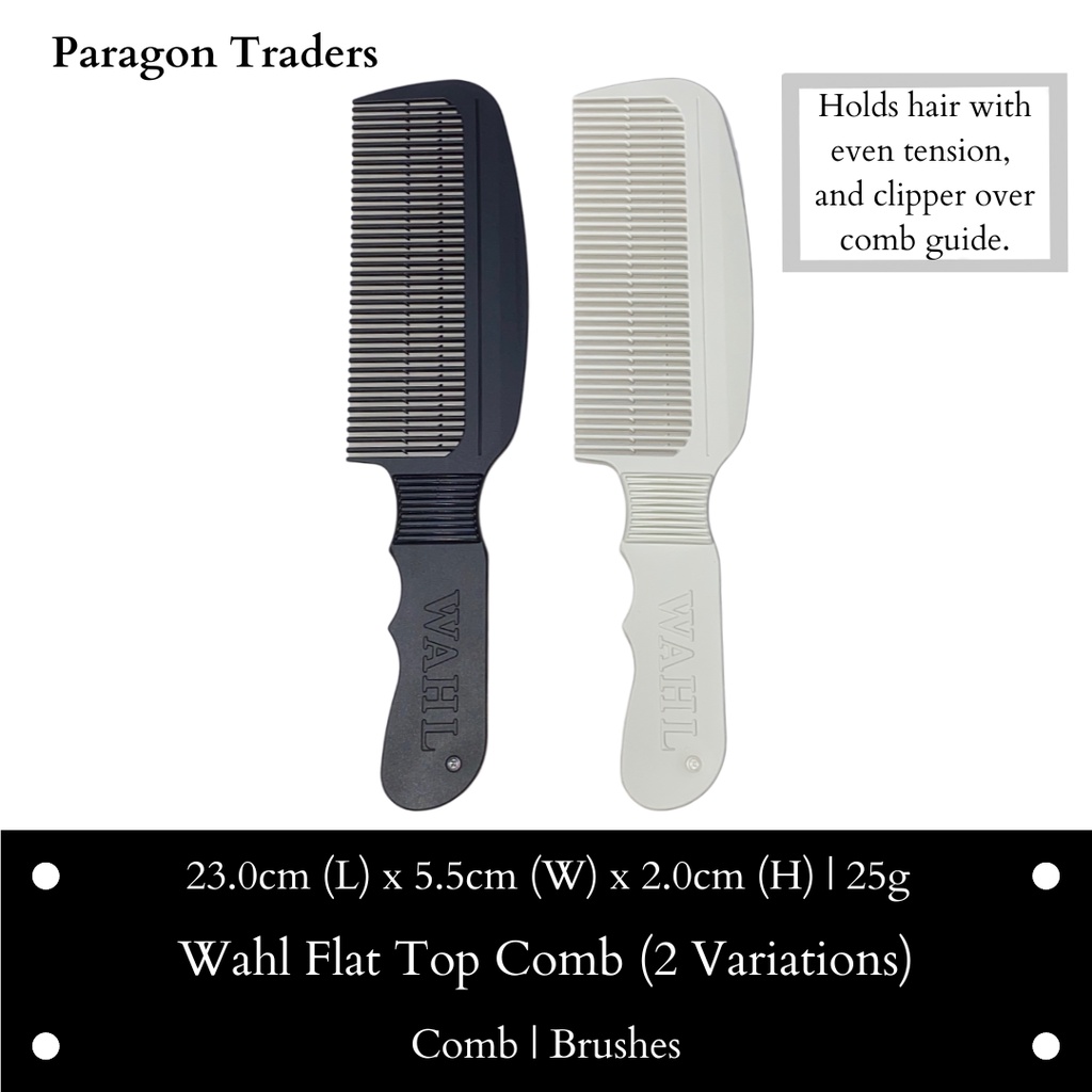Wahl Flat Top Comb (2 Variations) | Shopee Singapore