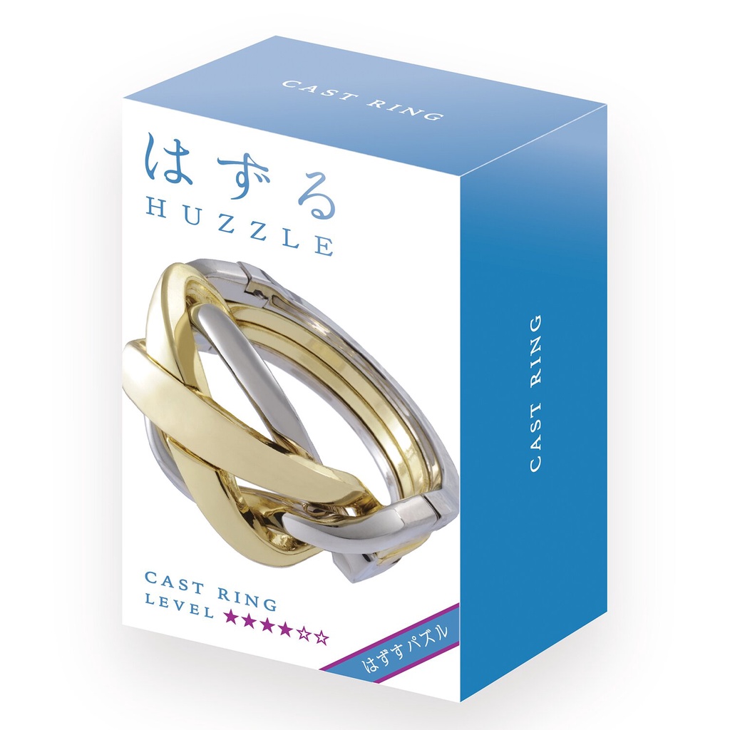 Hanayama | Ring Hanayama Metal Brainteaser Puzzle Mensa Rated Level 4 ...