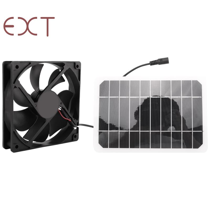 Solar Panel Fan Set 5V 6W Mini Solar Cell DIY Plate Kit Outdoor for ...