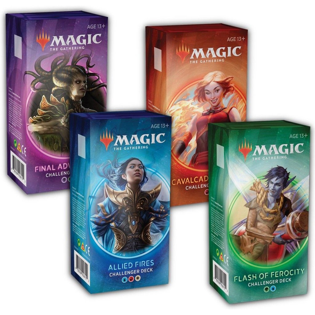 Magic The Gathering MTG Challenger Decks 2020 Sealed Set of 4 | Shopee ...
