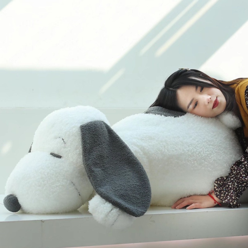 90cm Snoopy Plush Toys Cartoon Beagle Dogs Stuffed Dolls Gift For Girls ...