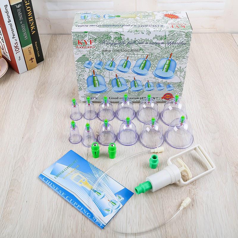 5x12 cup Chinese Cupping Therapy Full Set, Cupping Therapy K3BT ...