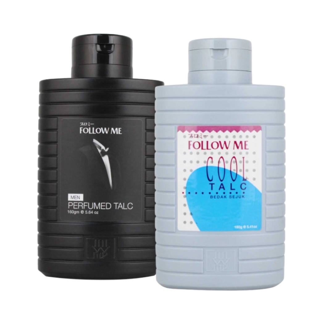 Follow Me Men Perfumed Talc (160g) - 2 Variants | Shopee Singapore