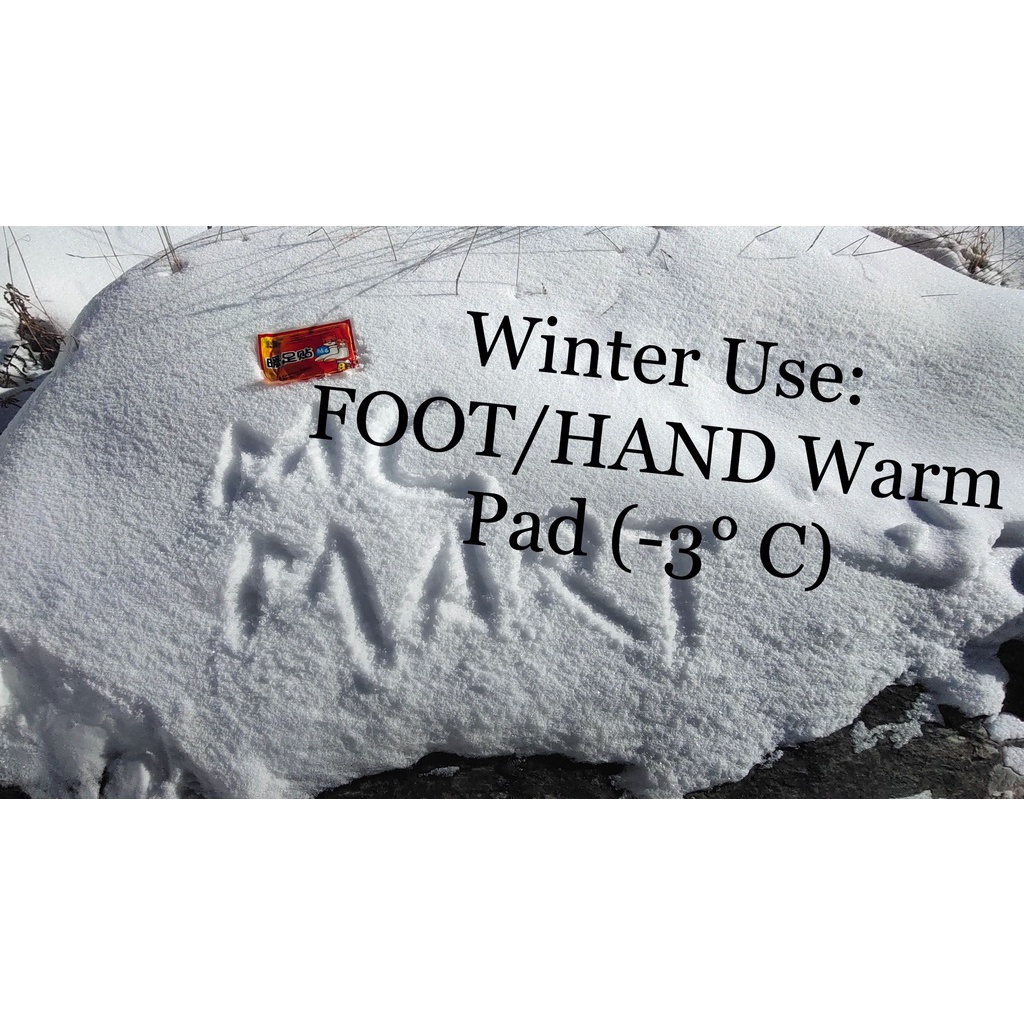 Pelekat Panas Winter Heat Pad/Warm Pad/period pain/Foot Warmer ...