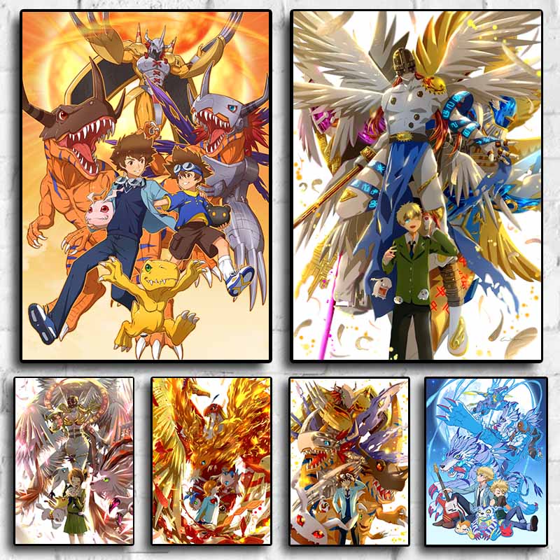 Digimon: Digital Monsters Japanese Classic Anime Modern Cartoon ...