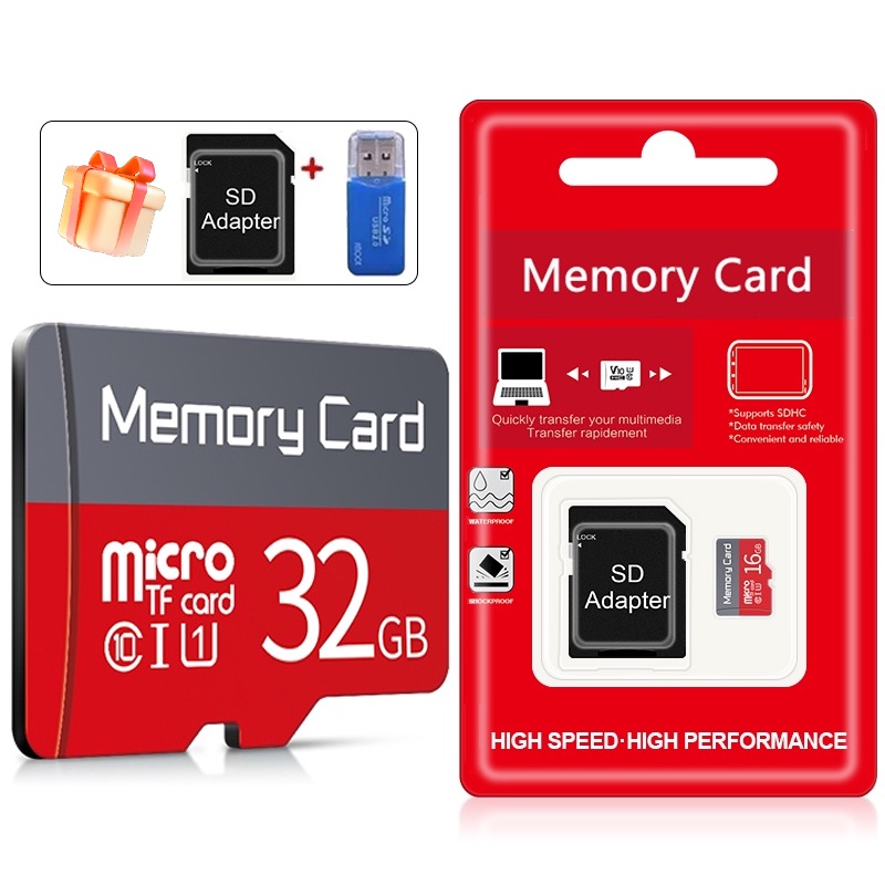 TF Card 8GB 16GB 64GB Class 10 Micro Flash Memory Card 32GB 128GB 256GB ...
