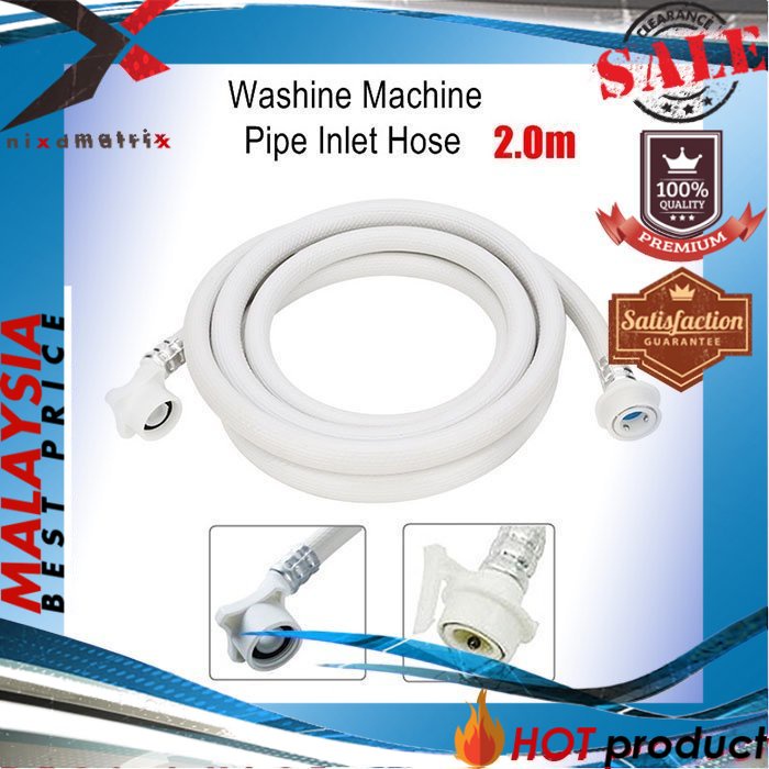 Washing Machine Inlet Hose Pipe Connector 2M (Paip Mesin Basuh ...