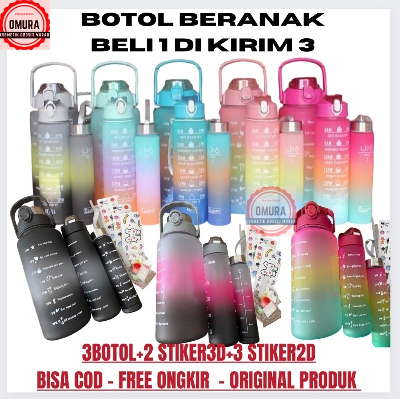 Viral CHILDREN'S BOTTLE CONTAINS 3 / 2 LITER BOTTLE / 1000ml / 1 liter ...