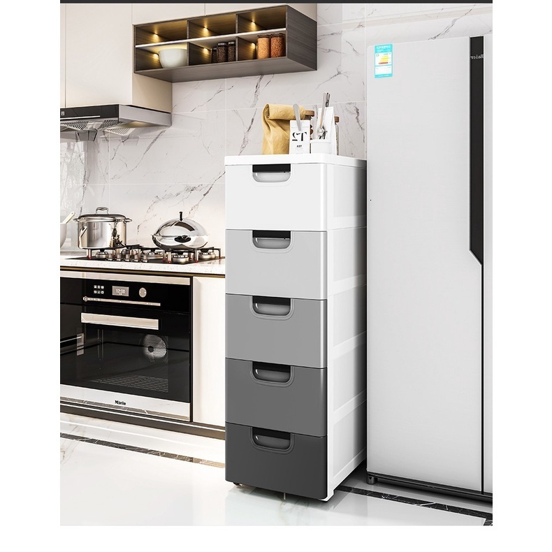 toyogo storage drawer slim 3 4 tier drawer cabinetlarge multi-storey ...