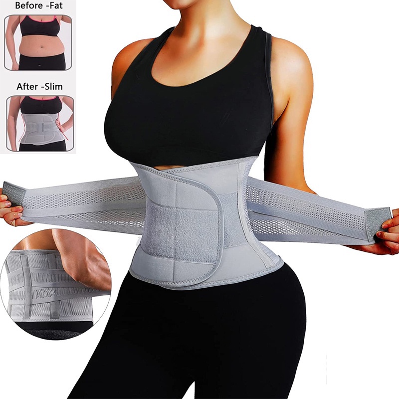 Waist Trainer Body Shaper Back Support Belt for Women and Men Slimming ...