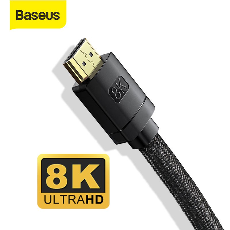 Baseus HDMI 2.1 8K Video Cable for Digital TV Monitor PS5 PS4 XBOX X ...