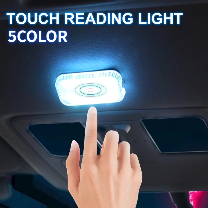 (HOT SALE) Car LED Touch Lights Wireless Interior Light Small and ...