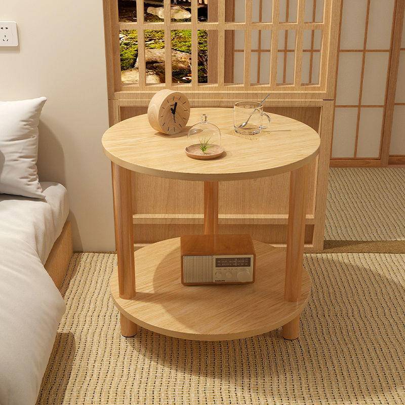 Japanese style bedside table, simple side table, small bedroom bedside ...