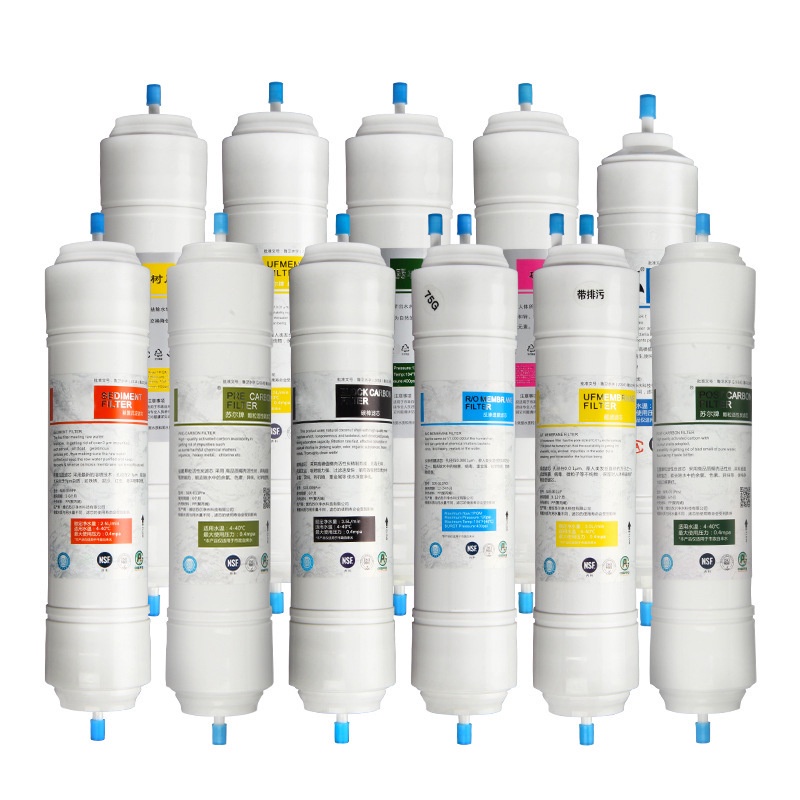 Korean Style Inline Post Carbon Water Filter Quick Connect Water Filter ...