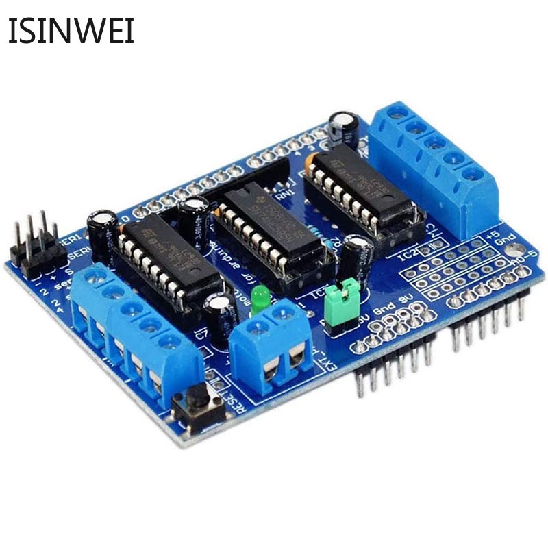L293D Motor Drive Shield Dual for Arduino Duemilanove Motor Drive ...