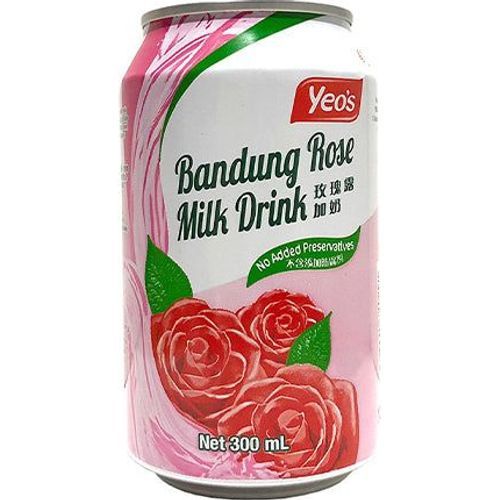 Yeo's Bandung Rose Milk 300ml | Shopee Singapore