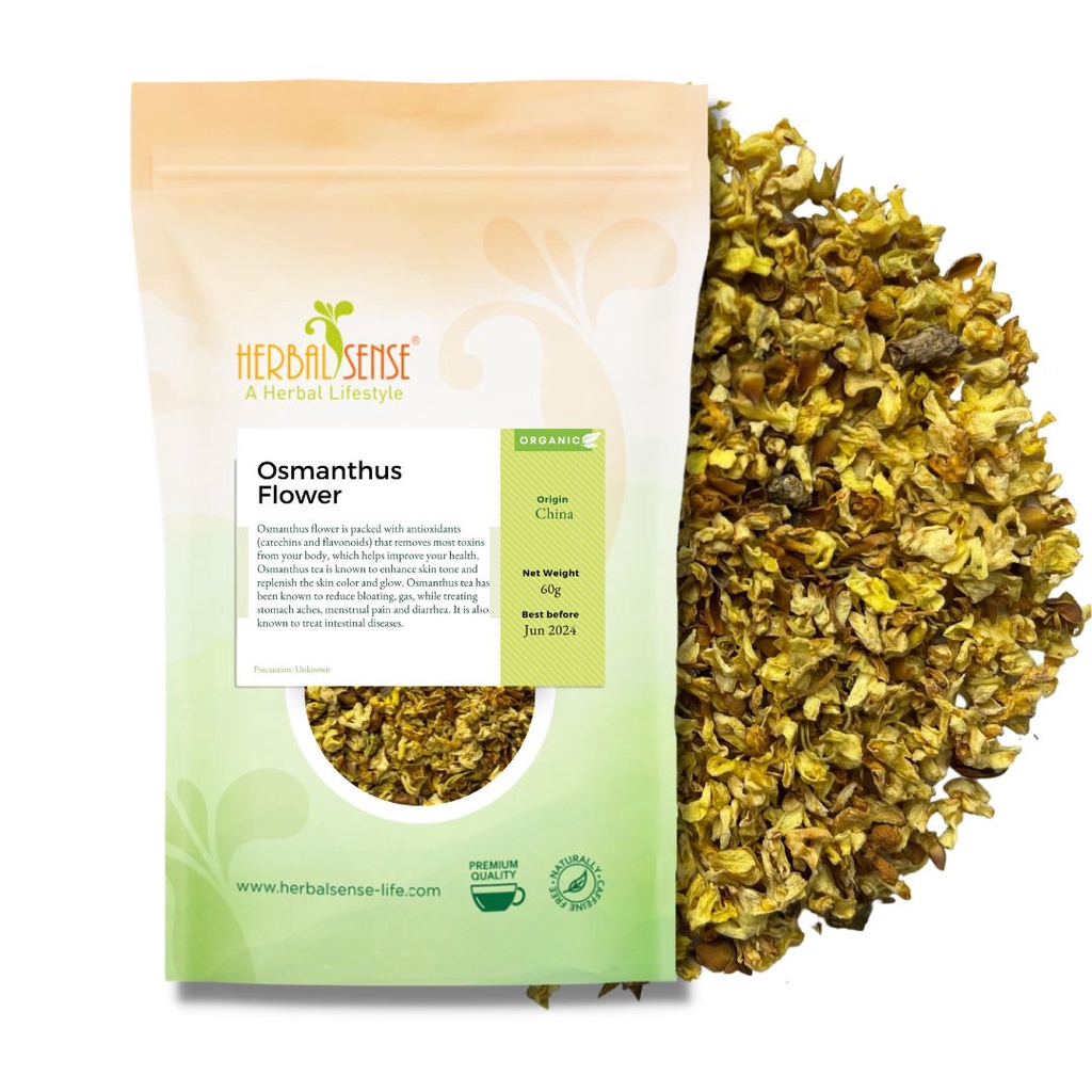 Herbal Sense Premium Grade Osmanthus Flower - Best Detox Liver and ...