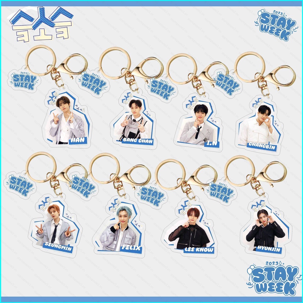 star3 Stray Kids keychain Felix acrylic bag pendant BANGCHAN LEE KNOW ...