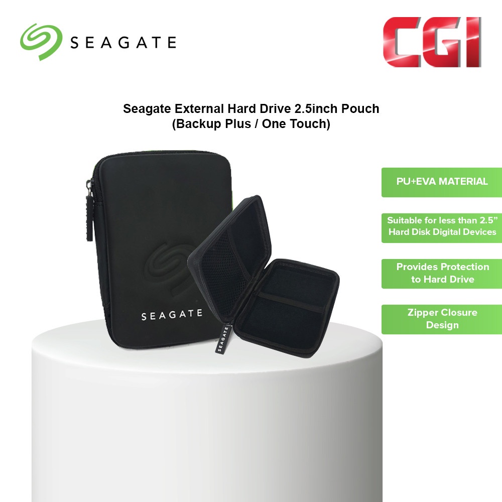 Seagate External Hard Drive 2.5inch Pouch (Backup Plus/One Touch ...