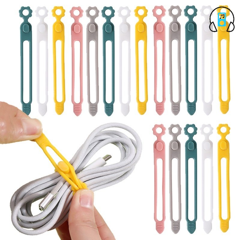 Silicone Data Cable Earphone Line Organizer for Home Office / Candy ...