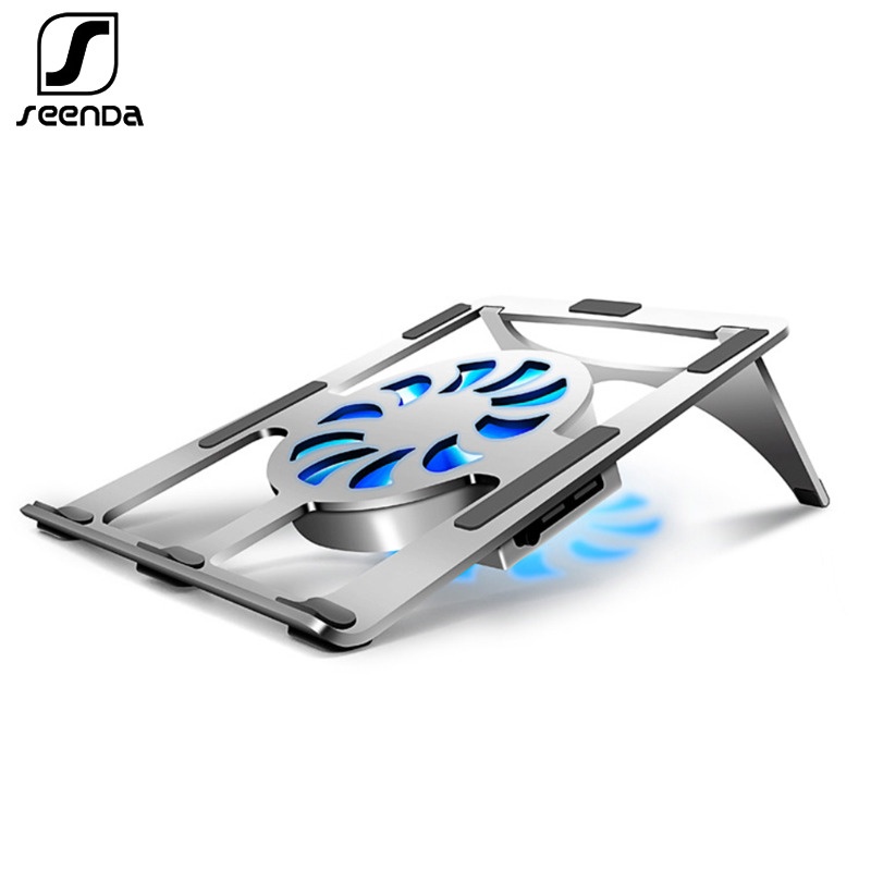 SeenDa Aluminum Alloy Laptop Stand Vertical Laptop Cooler with USB ...