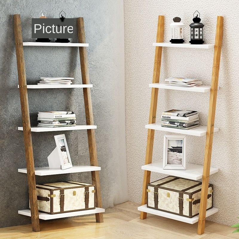 Bamboo Flower Rack Floor Wall Corner Multi-layer Shelf Living Room ...