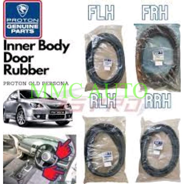 Proton PERSONA, GEN2 DOOR BODY RUBBER/ BODY DOOR RUBBER/ WOOLHWRSTRIP ...