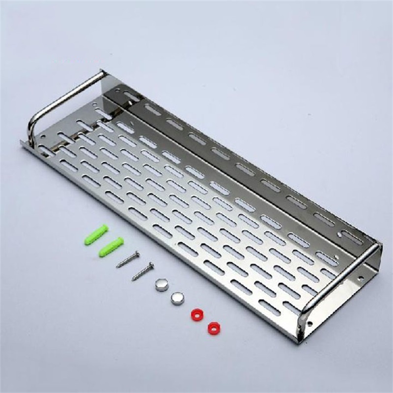 Stainless Steel Toilet Shelf Kitchen Condiment Racks Wall-Mounted ...