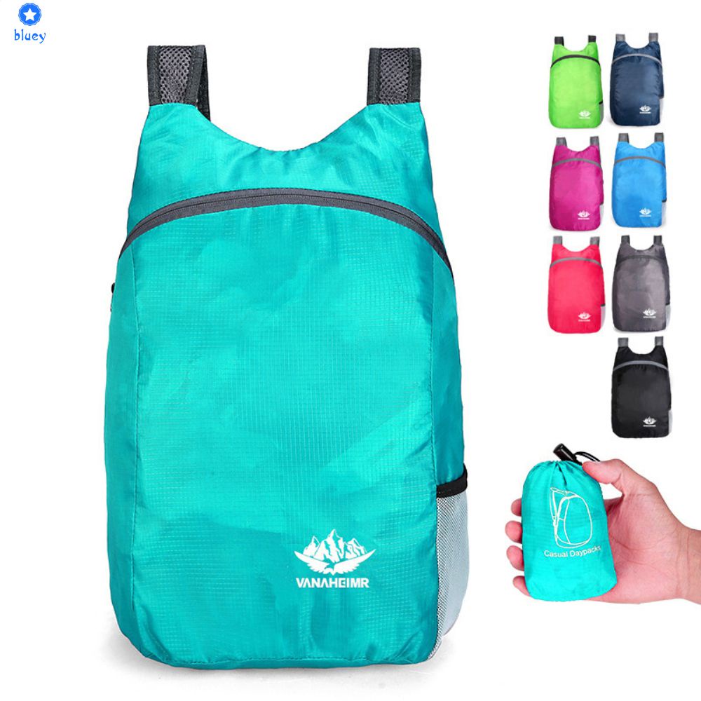 Colorful Foldable Sports Backpack Lightweight Waterproof Backpack ...