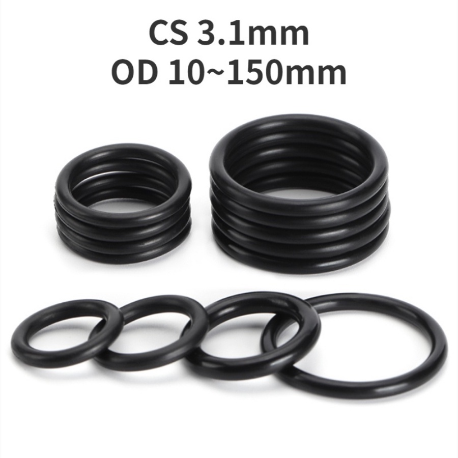 [LS] Nitrile O-Ring NBR Oil-Resistant Sealing Ring Corrosion-Resistant ...