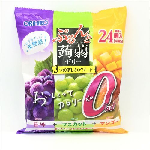 Orihiro Konjac Jelly Grape Muscat And Mango | Shopee Singapore
