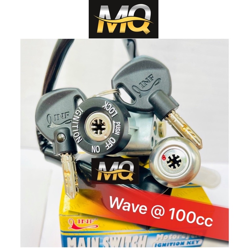 Wave A 100cc 2007-2015 Lock Set (8 Electric And Saddle Edges) | Shopee ...