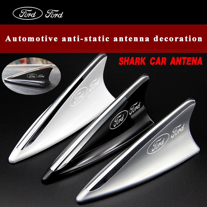 Car Universal Dummy Shark Fin Roof Decorative Antenna Aerial Fit for ...