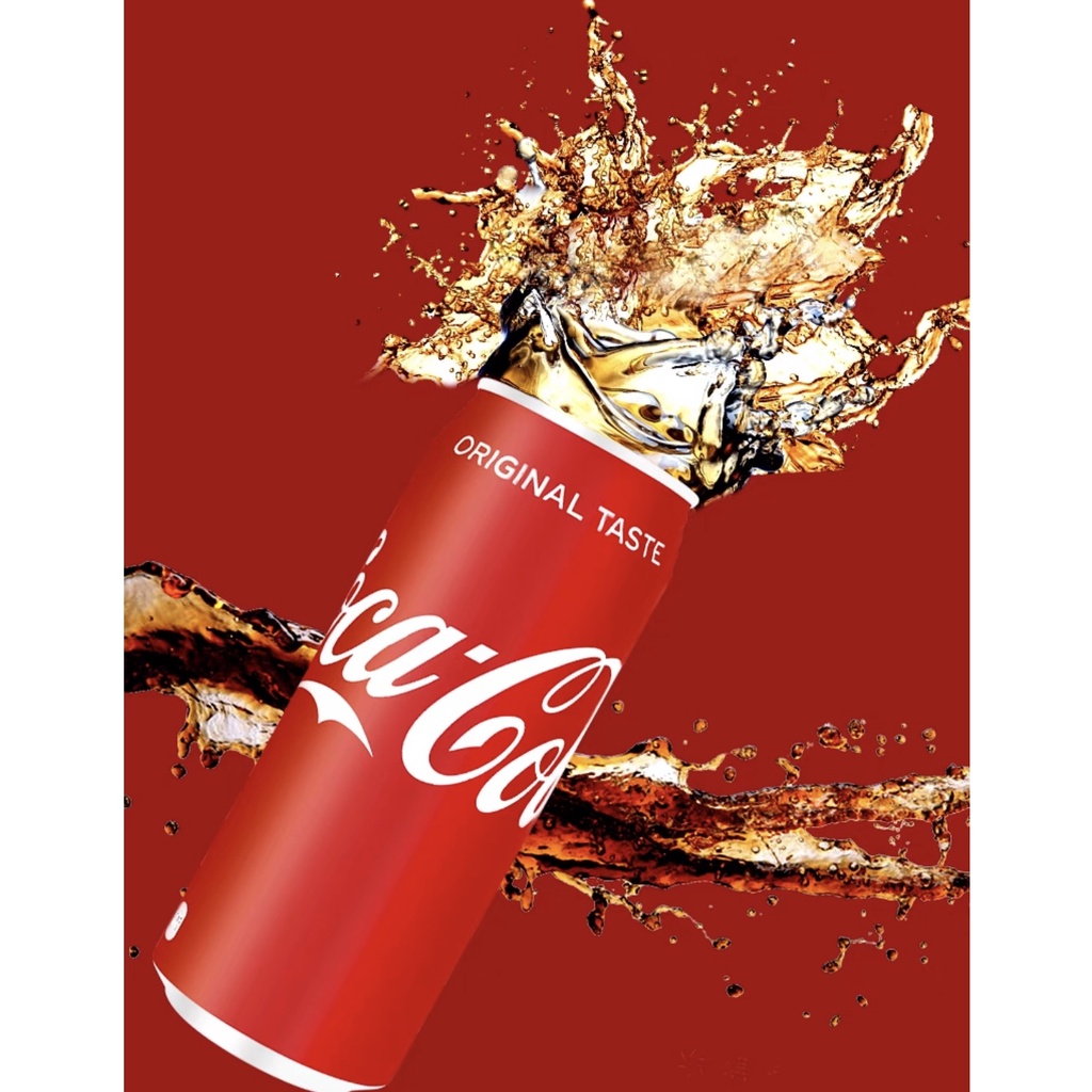 Coca Cola / Carbonated drinks 可口可乐320ml*24/1箱易拉罐饮料 新加坡本地发货 | Shopee ...