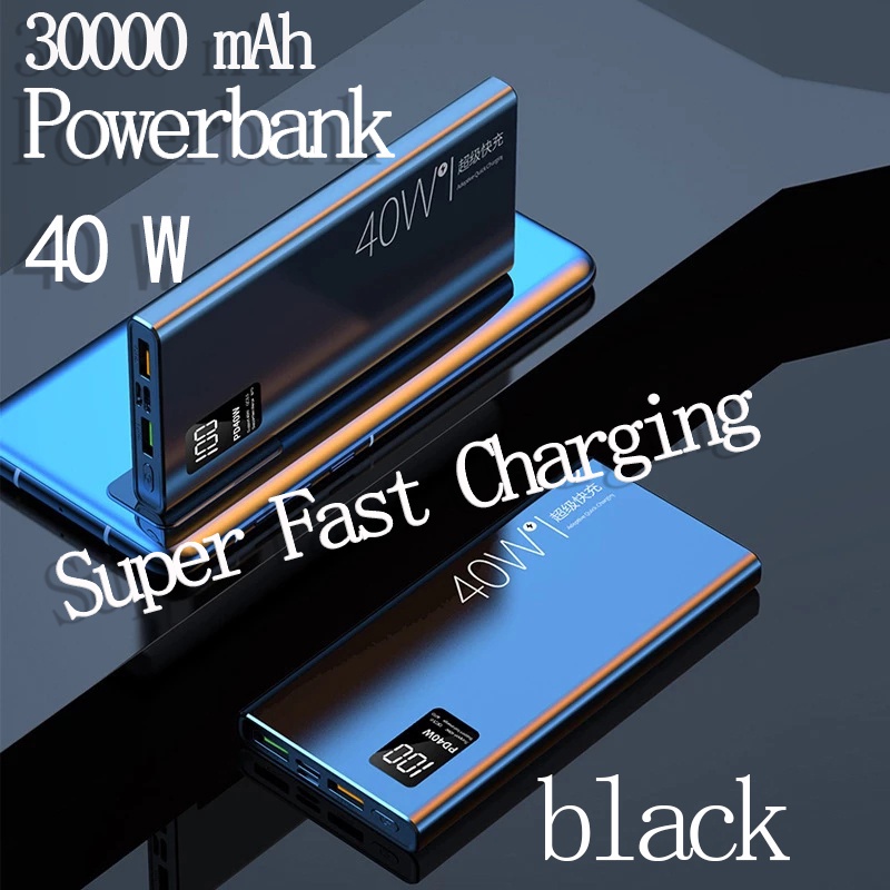 ⭐🇸🇬 3C PD 40W 66W Super Fast Charging Powerbank 20000mAh/30000mAh Power ...