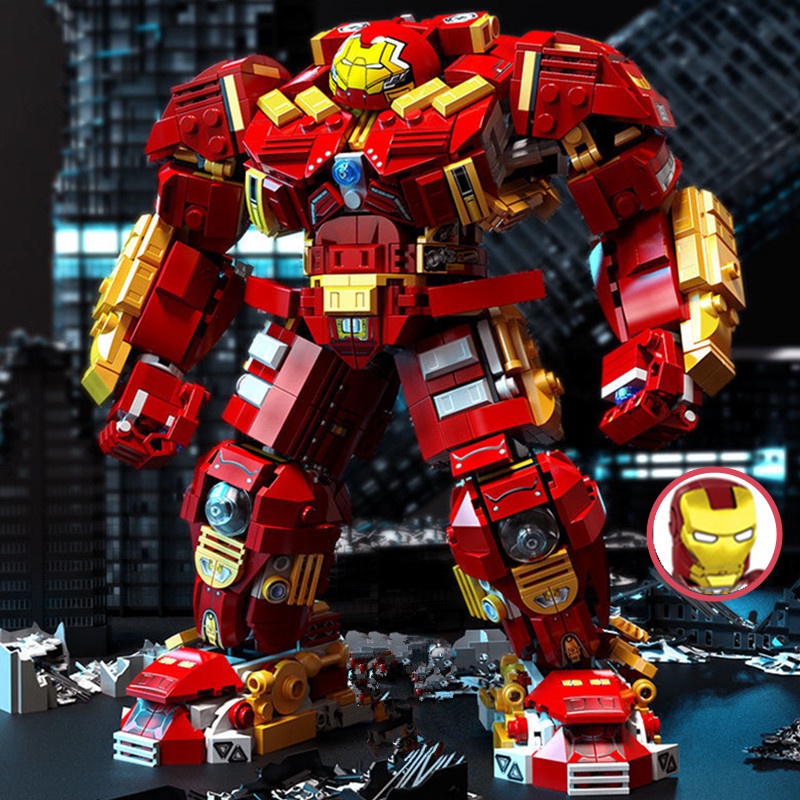 Disney Marvel Avengers MK44 Ironman HulkBuster Robot Heroes Toys Mans ...