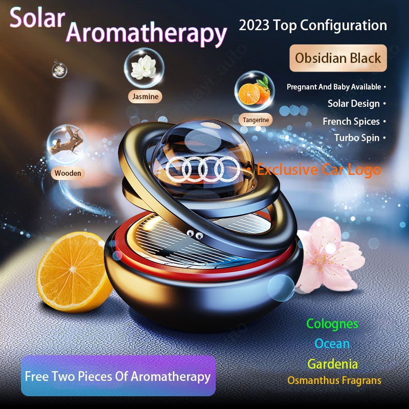 [Creative Car Artifact] Audi Solar Interstellar Rotating Aromatherapy ...