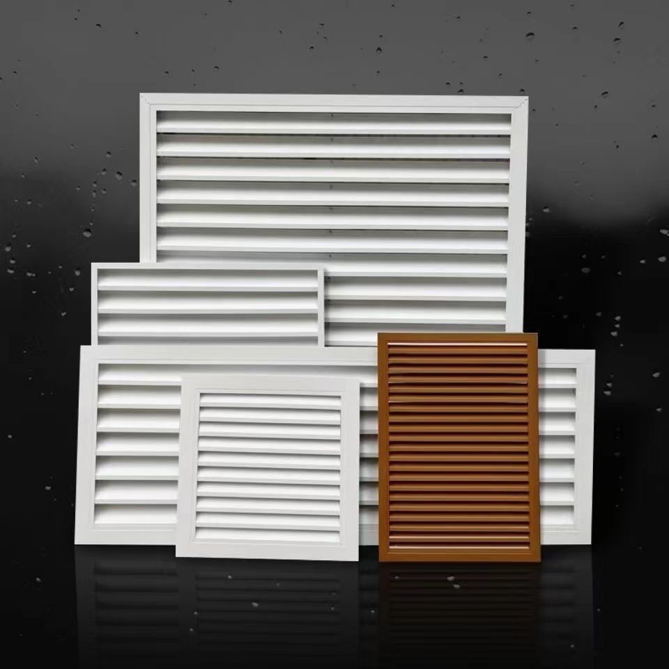 Aluminium Alloy Louver Air Vent Louver Indoor Exterior Wall Air Outlet ...